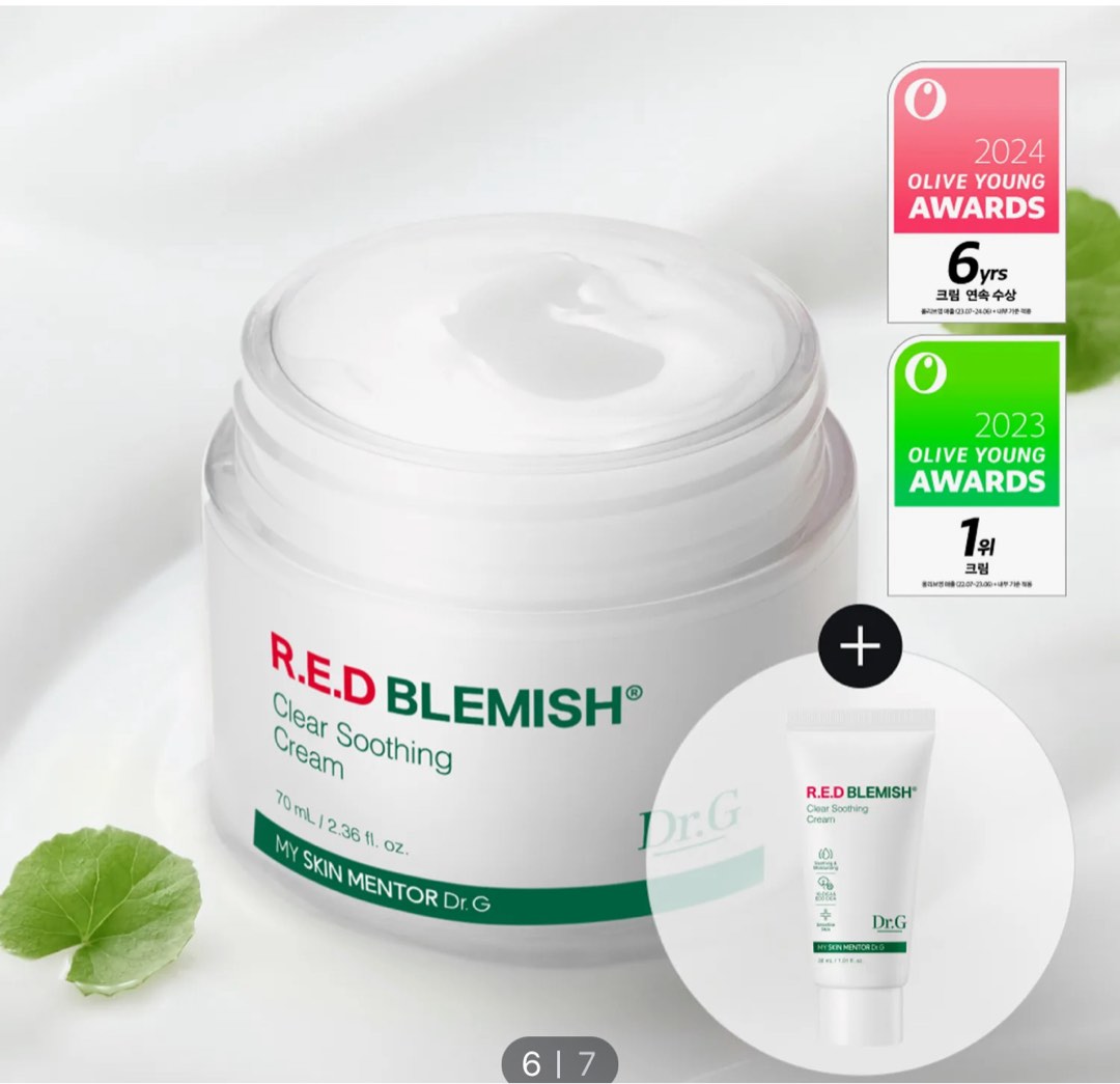 Dr. G Blemish Clear Soothing Cream 70mL, Beauty & Personal Care, Face ...