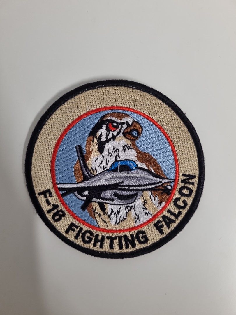F-16 Fighting Falcon Patch, Hobbies & Toys, Memorabilia & Collectibles ...
