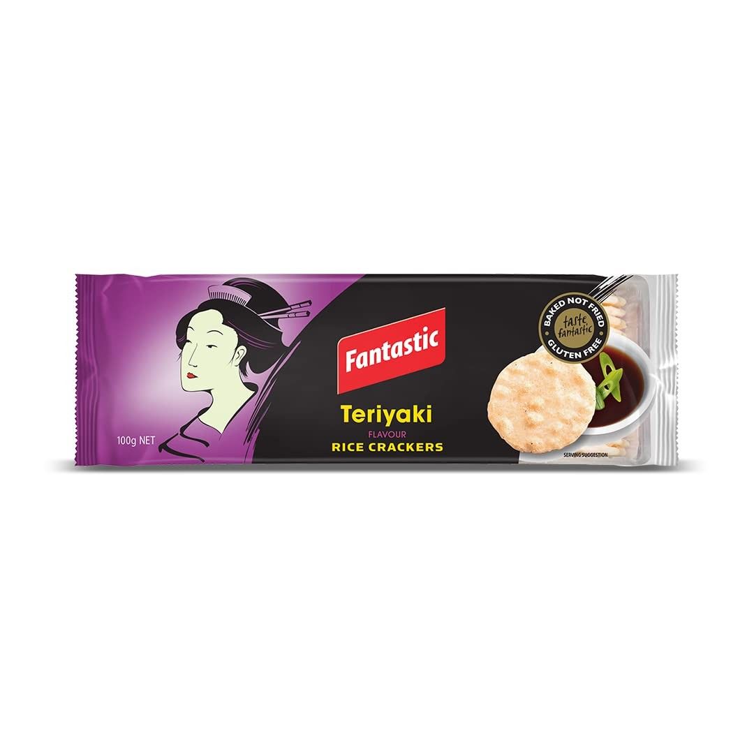 Fantastic Rice Crackers Seaweed 100g flavoured Biscuit savory snack ...