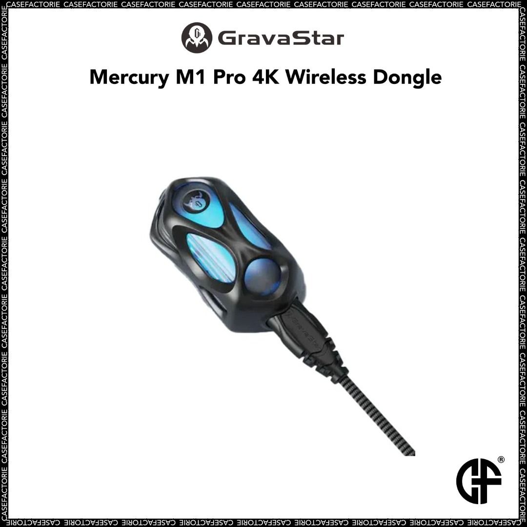 GravaStar Mercury M1 Pro 4K Wireless Dongle, Computers & Tech, Parts ...