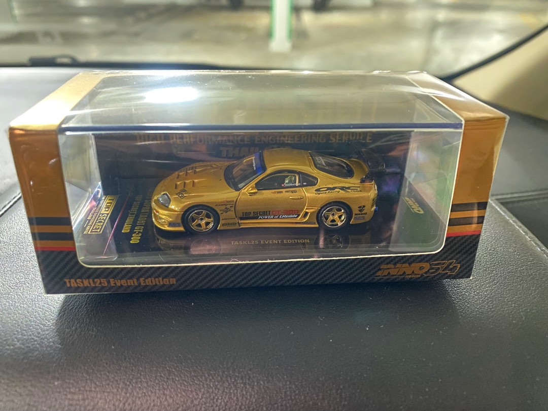Inno64 1/64 TASKL 2025 Top Secret Supra (A80) GT-300, Hobbies & Toys ...