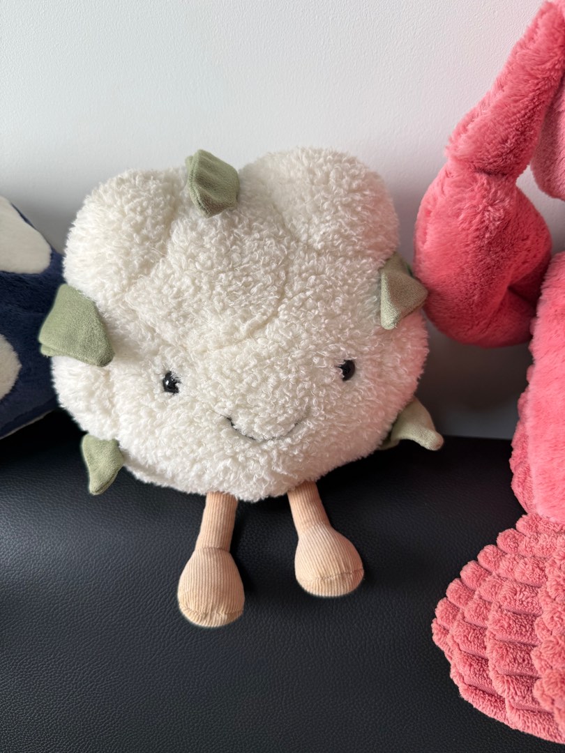 Jellycat Amuseable Cauliflower Plush Toy, Hobbies & Toys, Toys & Games ...