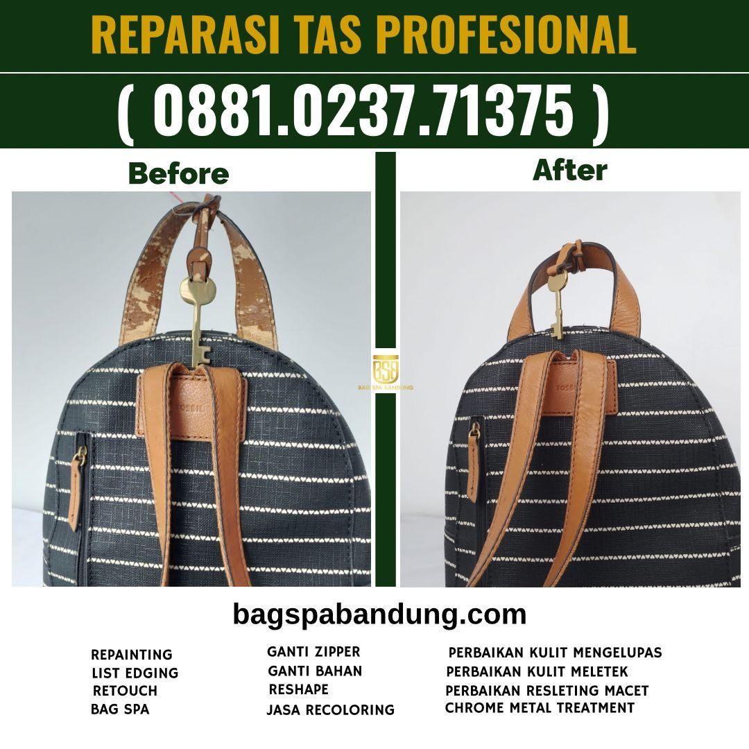 KEMBALI BARU ((0881-0237-71375)) REPARASI TAS FOSSIL CIPUTAT TANGERANG ...