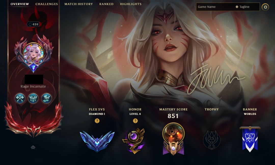 Stacked League of Legends (LoL) Diamond BETA Account, Video Gaming ...