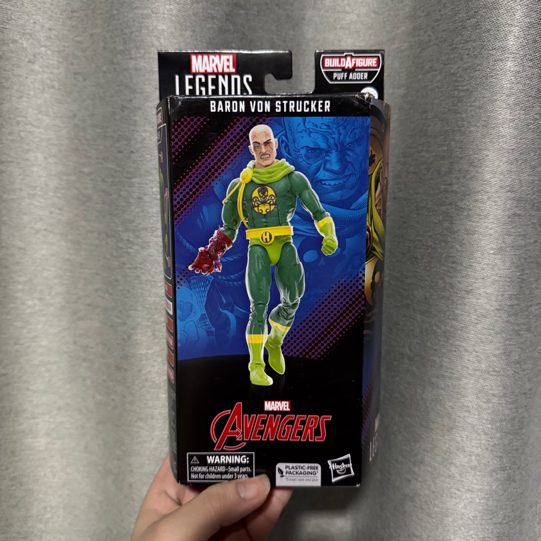Marvel Legends Baron Von Strucker, Hobbies & Toys, Toys & Games on ...