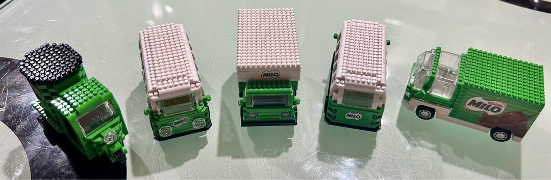 Milo Lego Trucks - Set of 5, Hobbies & Toys, Toys & Games on Carousell