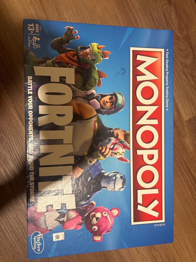 Monopoly Fortnite Board Game, Hobbies & Toys, Toys & Games on Carousell