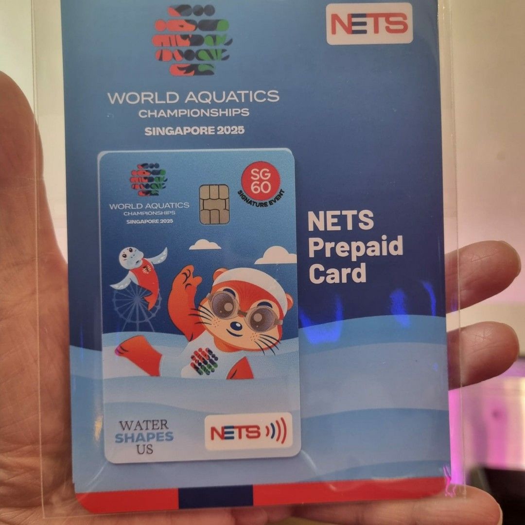SG60 NETS Prepaid Card (Both for $18), Hobbies & Toys, Memorabilia & Collectibles, Currency on ...
