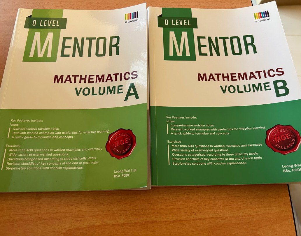 O Level Mentor Mathematics Volume A & B, Hobbies & Toys, Books & Magazines, Textbooks on Carousell