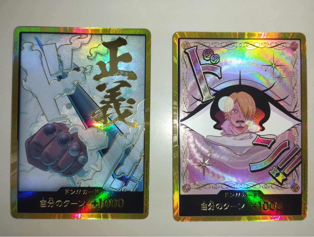 One piece Gold Don Cards, Hobbies & Toys, Toys & Games on Carousell