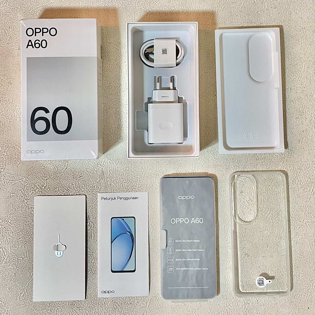 OPPO A60 baru, Telepon Seluler & Tablet, Ponsel Android, OPPO di Carousell