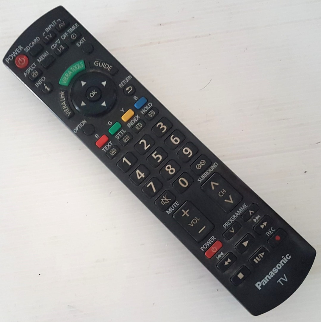 PANASONIC TV Remote Controller, Model N2QAYB, Original Panasonic Smart ...