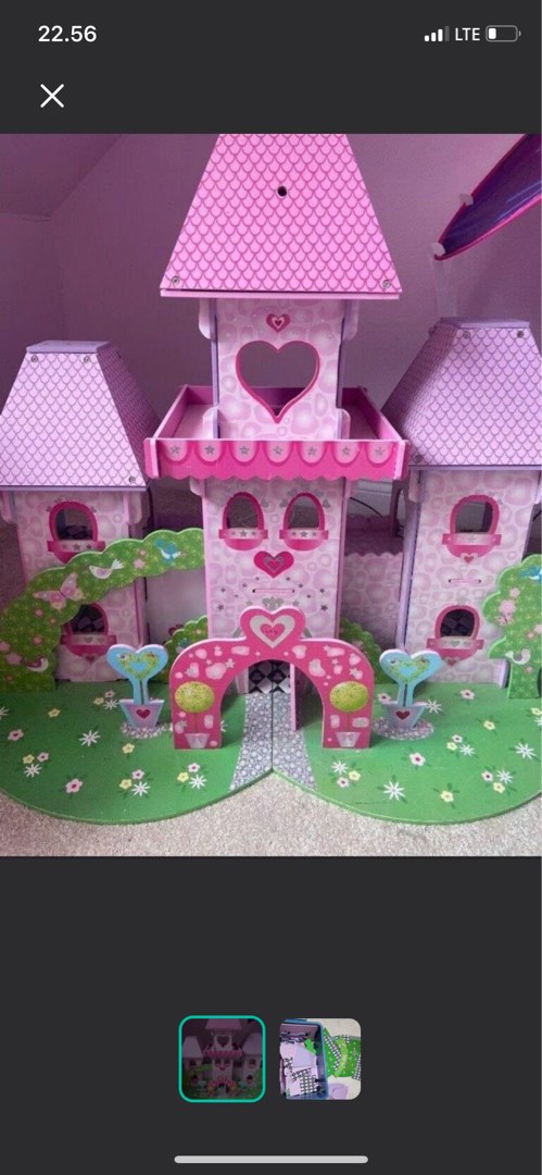 Princess wood castle by elc, Bayi & Anak, Lainnya di Carousell