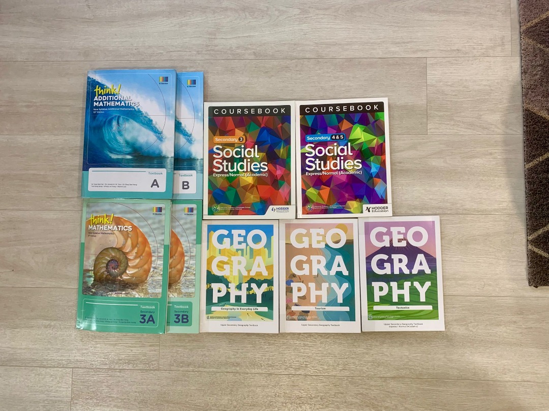 Upper Secondary Express G3,G2,G1 GCE 'O' Level Textbooks, Hobbies ...