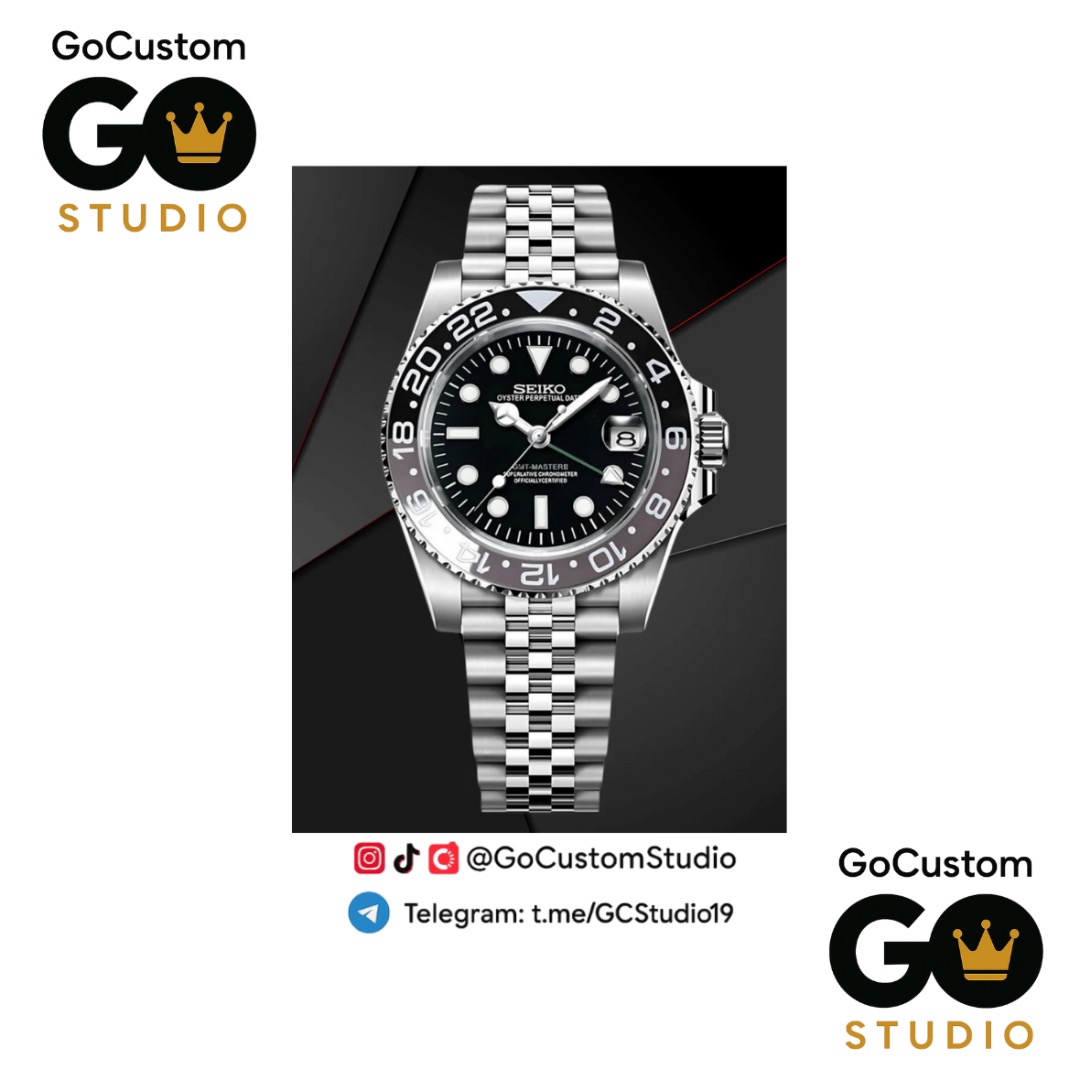S Mod GMT Bruce Wayne [PM TO CUSTOMISE] | GoCustom, Men's Fashion ...
