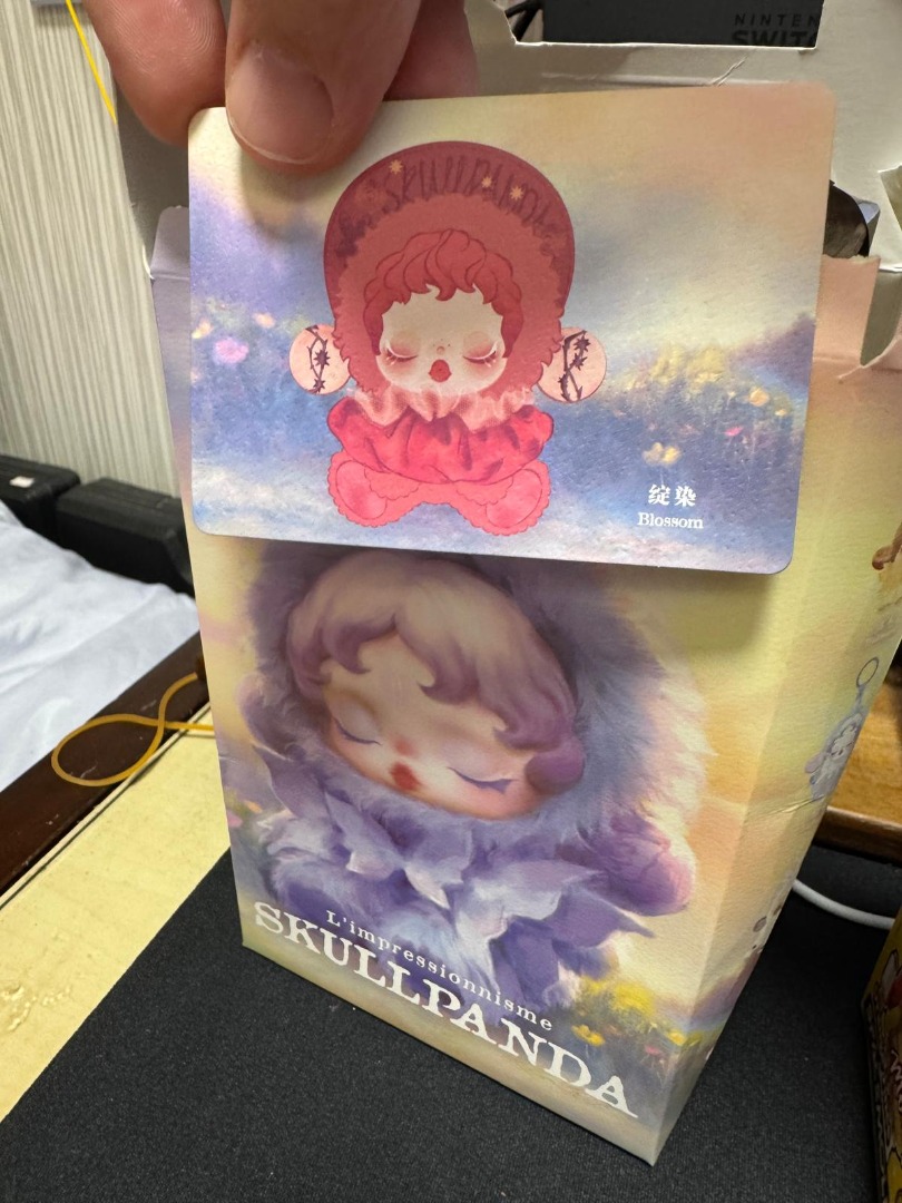 Skullpanda Impressionnism Blossom Blind Box, 興趣及遊戲, 玩具 & 遊戲類 - Carousell