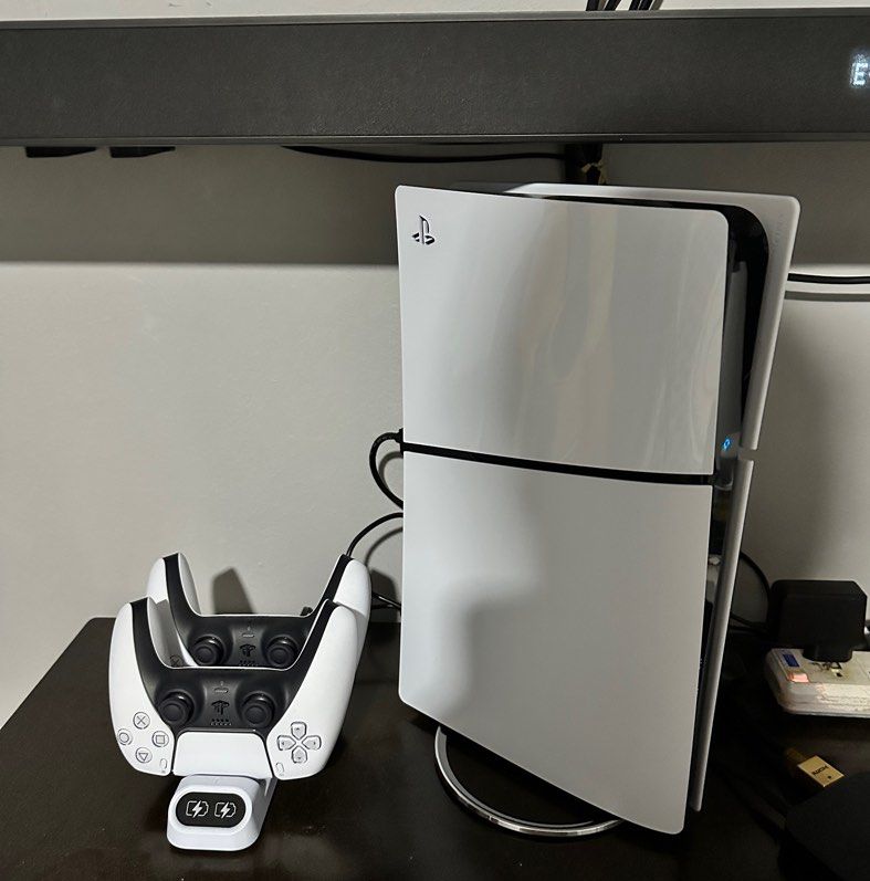 Sony PlayStation 5 Slim Dual Controller with Accessories ( PS5 ), Video Gaming, Video Game ...