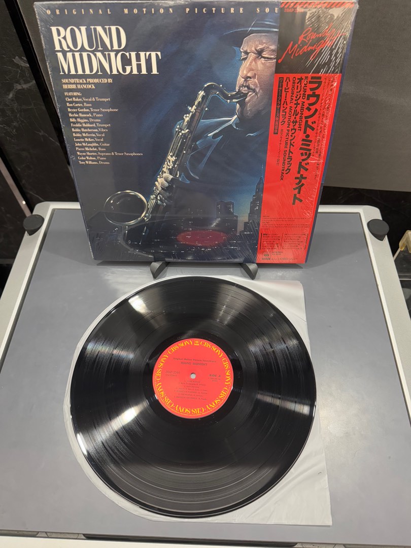 經典爵士電影Sound Track|【1986 日本CBS/SONY頭版】Herbie Hancock - Round Midnight ...