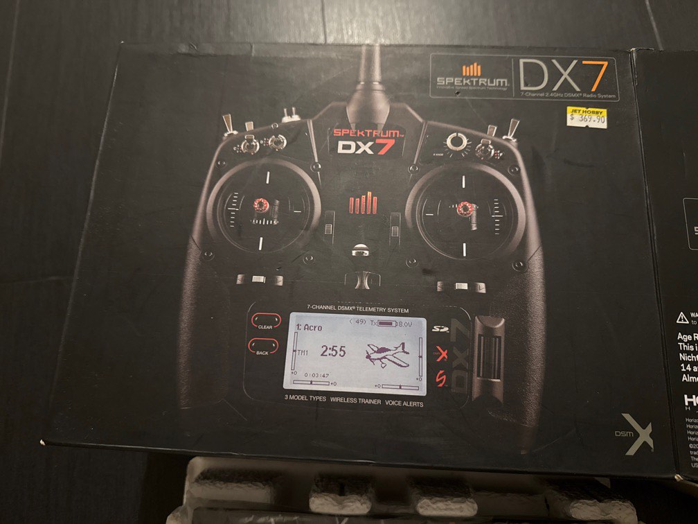 Spectrum DX7 RC control, Hobbies & Toys, Toys & Games on Carousell
