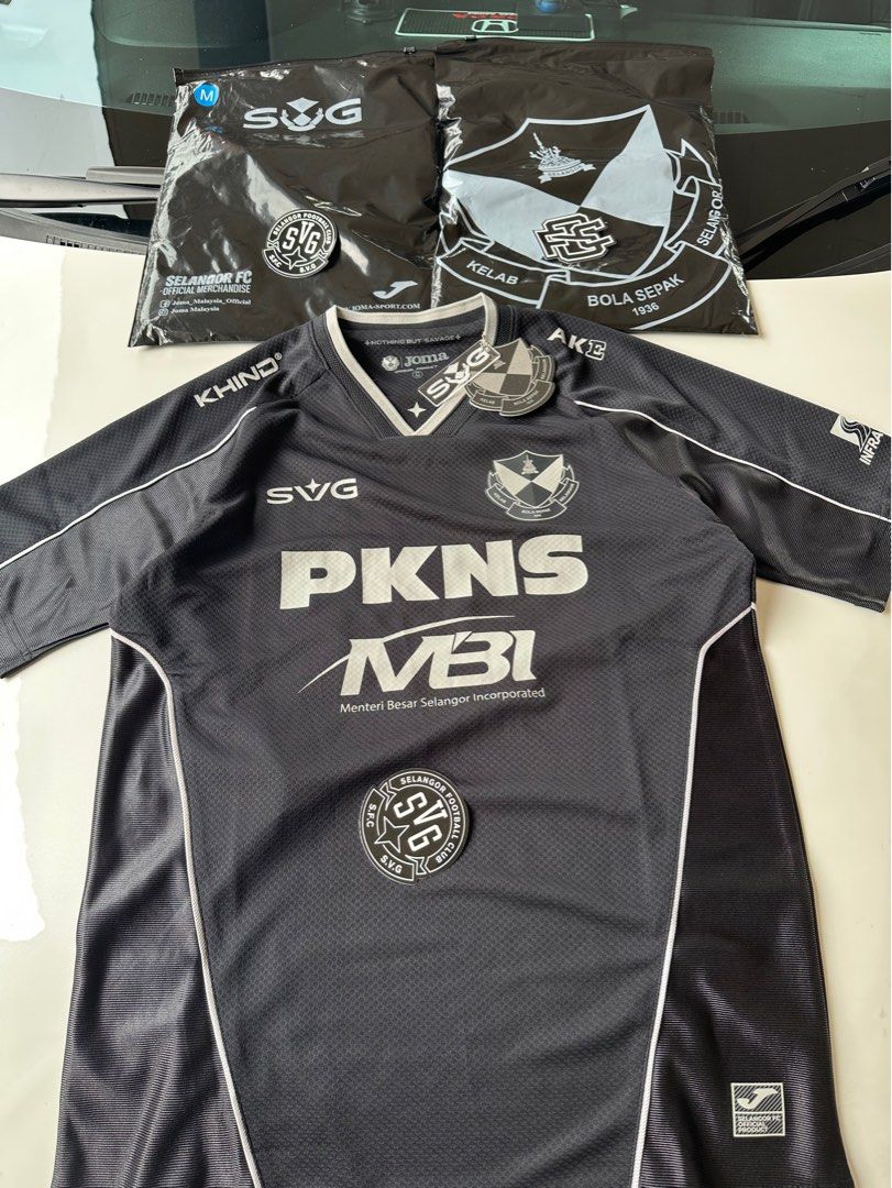 SVG x Selangor FC Alternate Jersey, Men's Fashion, Activewear on Carousell