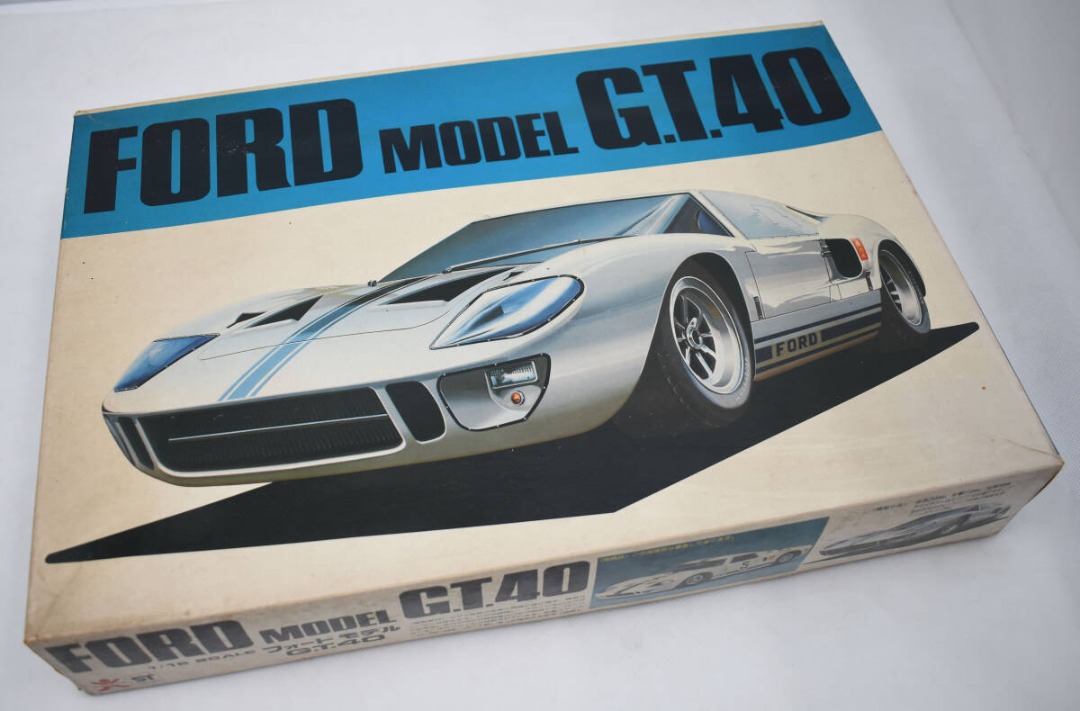 TAMIYA Plastic Model 1/16 Ford Model GT40, Hobbies & Toys, Toys & Games ...