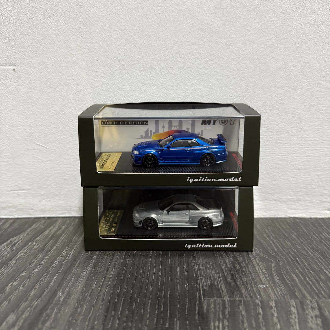 [TASKL 2025] Ignition Model Nissan Skyline GT-R R34 V-Spec II Blue ...