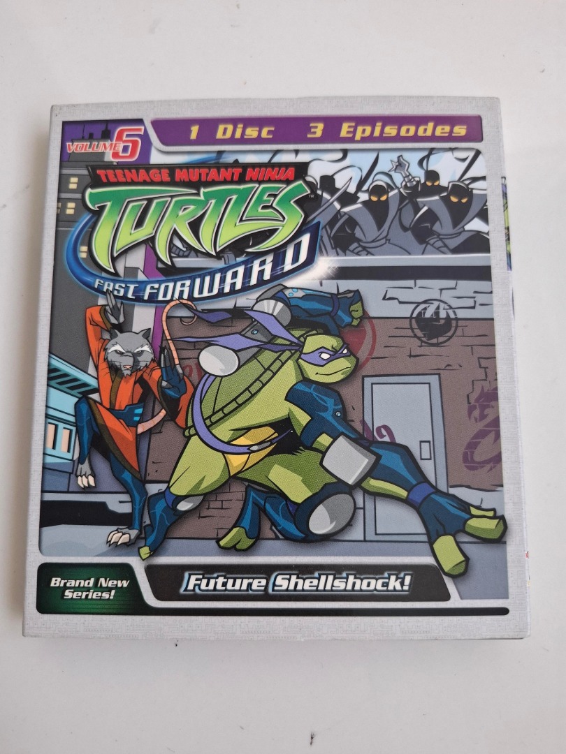 Teenage Mutant Ninja Turtles Fast Forward DVD Smaller vol 6, Hobbies ...