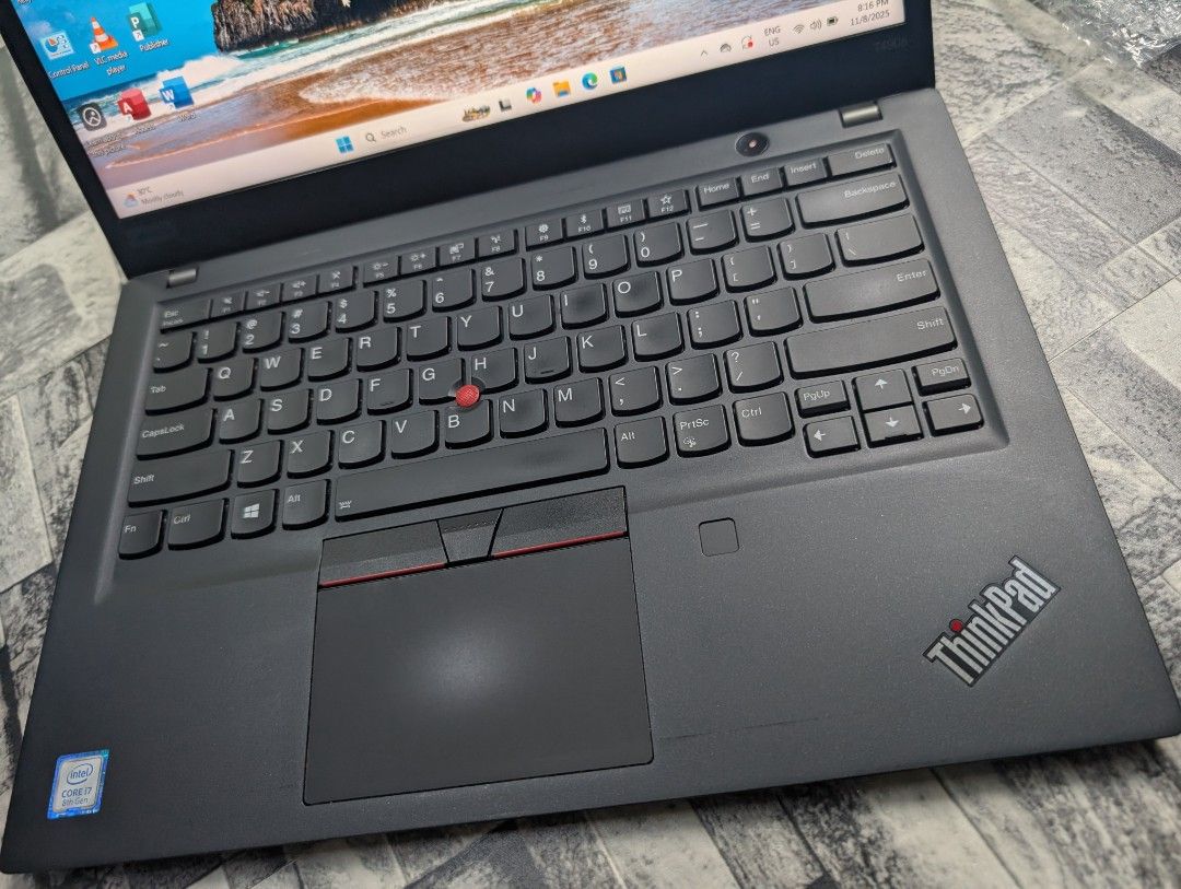 Thinkpad T490s i7 8th Gen /16GB /512GB /14'FHD TouchScreen/LTE ...