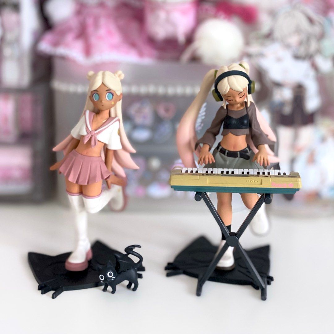 Unsealed peach riot poppy rise up electric funk and cutie figure blind ...
