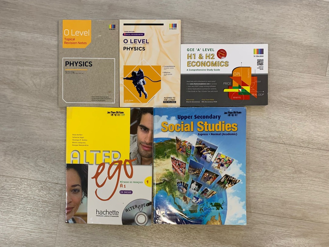 Upper Secondary G3,G2,G1 Express GCE 'O' Level, 'A' Level Textbooks ...