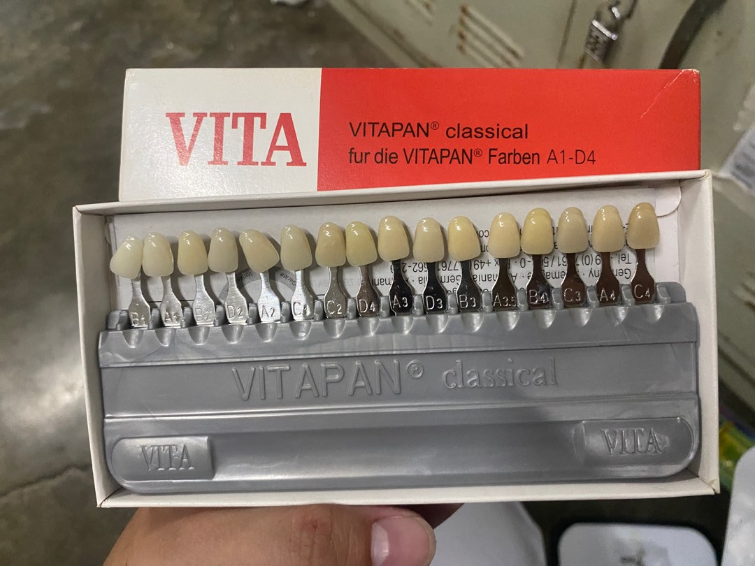 VITAPAN tooth guide, Health & Nutrition, Medical Supplies & Tools on ...