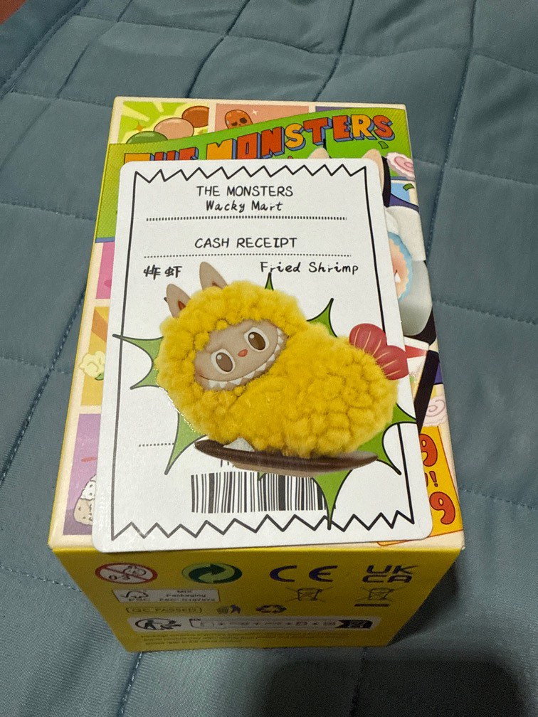 wacky mart labubu - Fried Shrimp, Hobbies & Toys, Toys & Games on Carousell