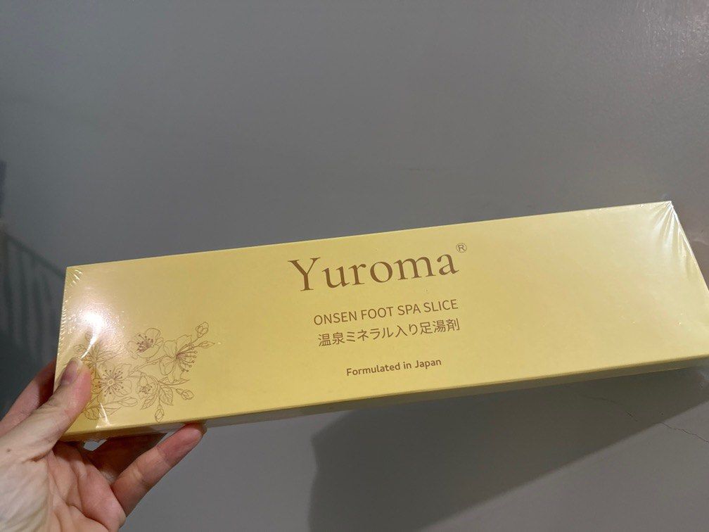 Yuroma onsen foot spa slice 5s 泡脚片, Beauty & Personal Care, Foot Care ...