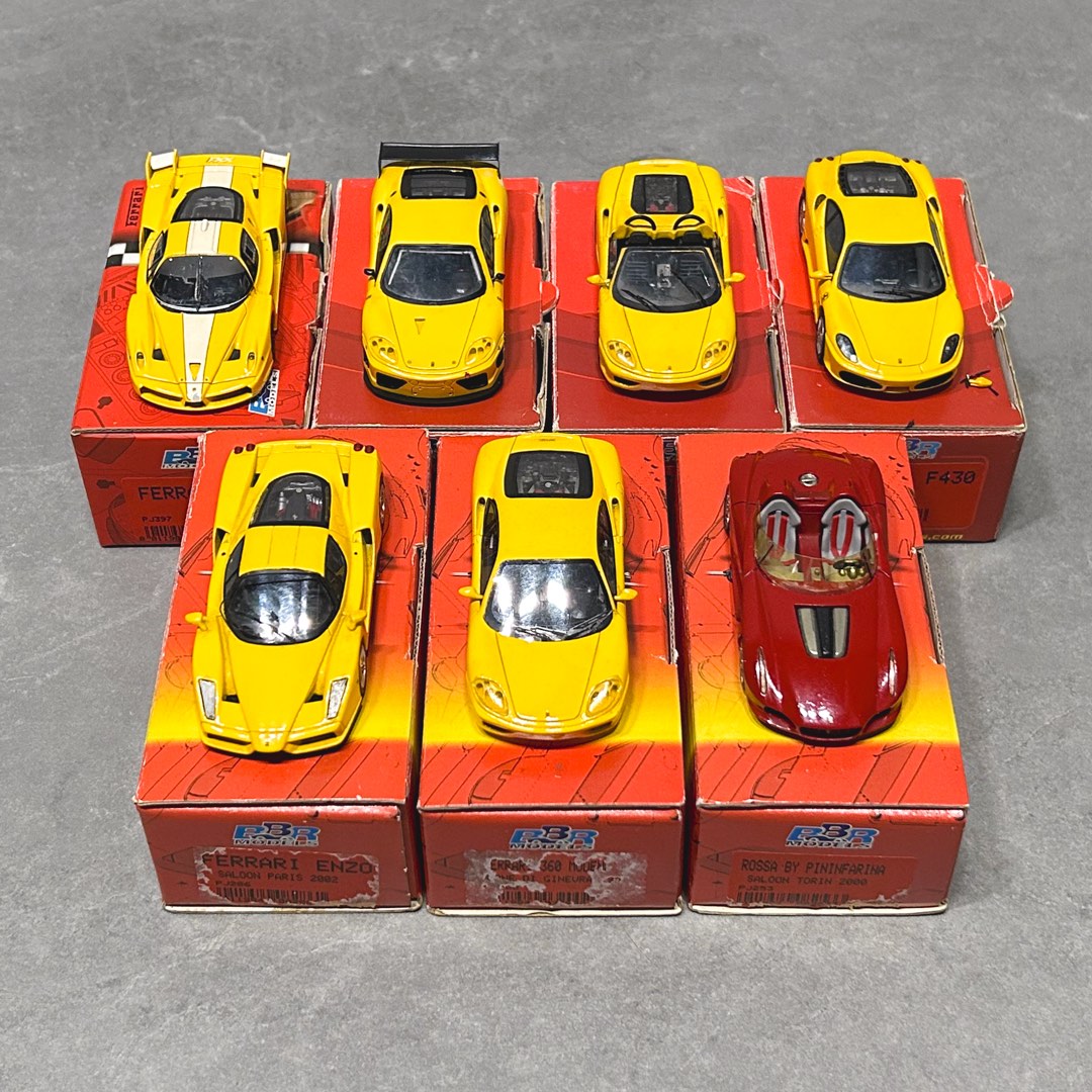 1:43 BBR Ferrari Set, Hobbies & Toys, Toys & Games on Carousell