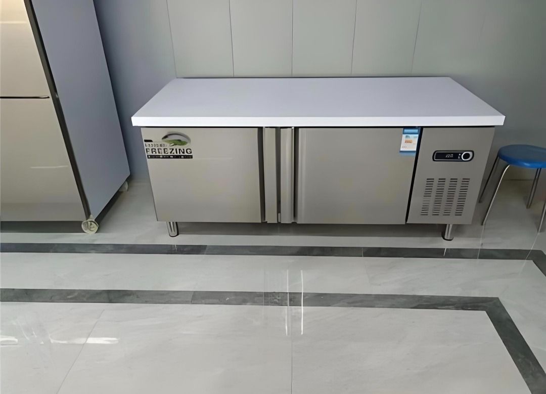 廠家直銷【全新】商用工作台雪櫃 商用雪櫃 雪櫃操作台 工作台 不銹鋼操作台雪櫃 卧式節能雪櫃 冷凍冷藏工作台 #Freezing ...