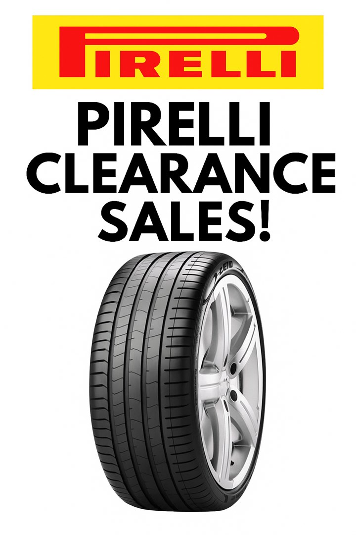 🚨 Pirelli Tyre Clearance Sale – While Stocks Last! 🚨 205/55RF16｜225 ...