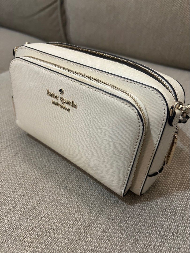 Authentic Kate Spade Staci Dual Zip Crossbody (Model KG036), Luxury ...