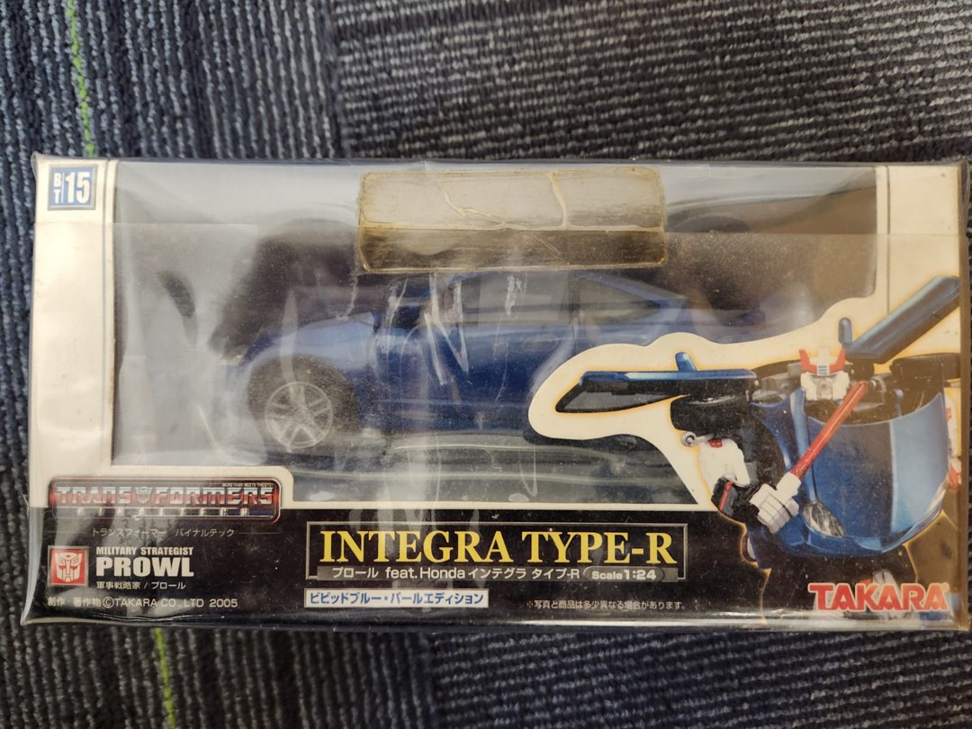 BT-15 Integra Type R Prowl Transformer Binaltech Takara (Blue Edition ...