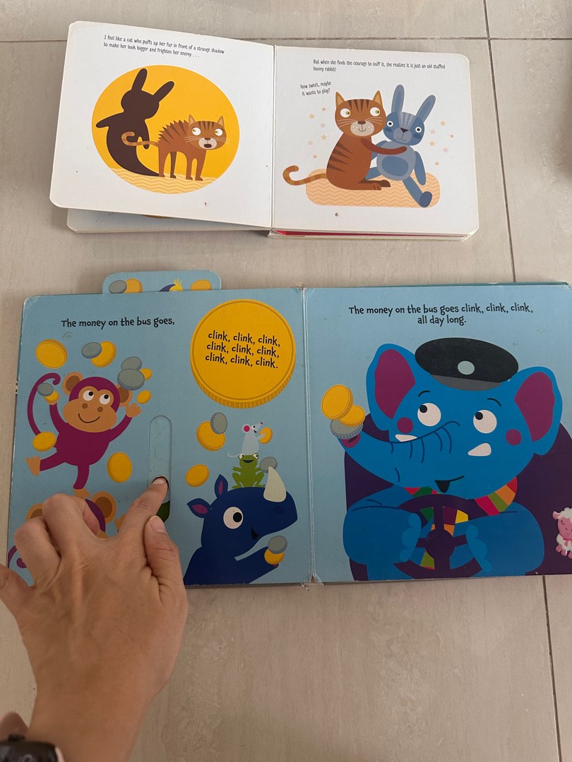 Children's Interactive Books - Old MacDonald, Wheels on the Bus ...