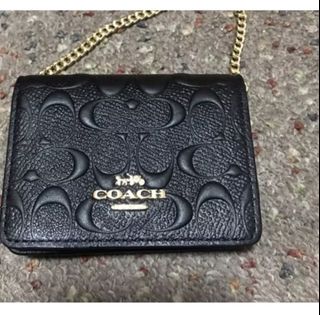 Coach chain For Sale | Wallets & Card Holders | Carousell Singapore