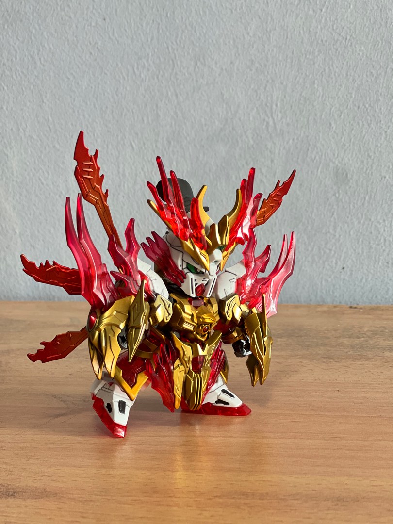 Custom Painted SD Yan Huang Zhang Fei God Gundam, Hobbies & Toys, Toys ...