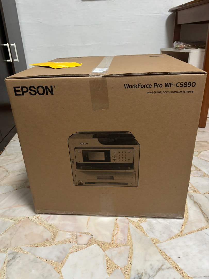 Epson WorkForce Pro WF-C5890 Printer - Brand New, Computers & Tech ...