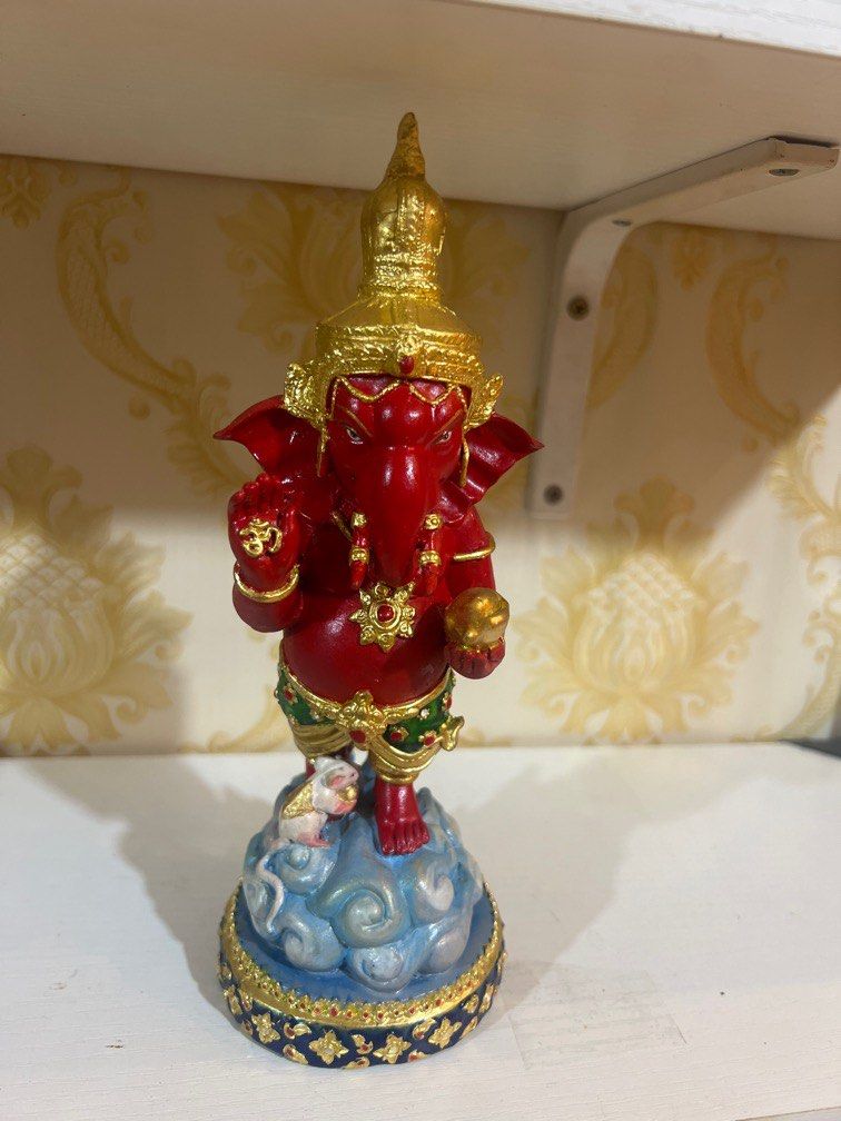 Ganesha pikanet Bucha statues god Buddha Buddhist Buddhism thai ...