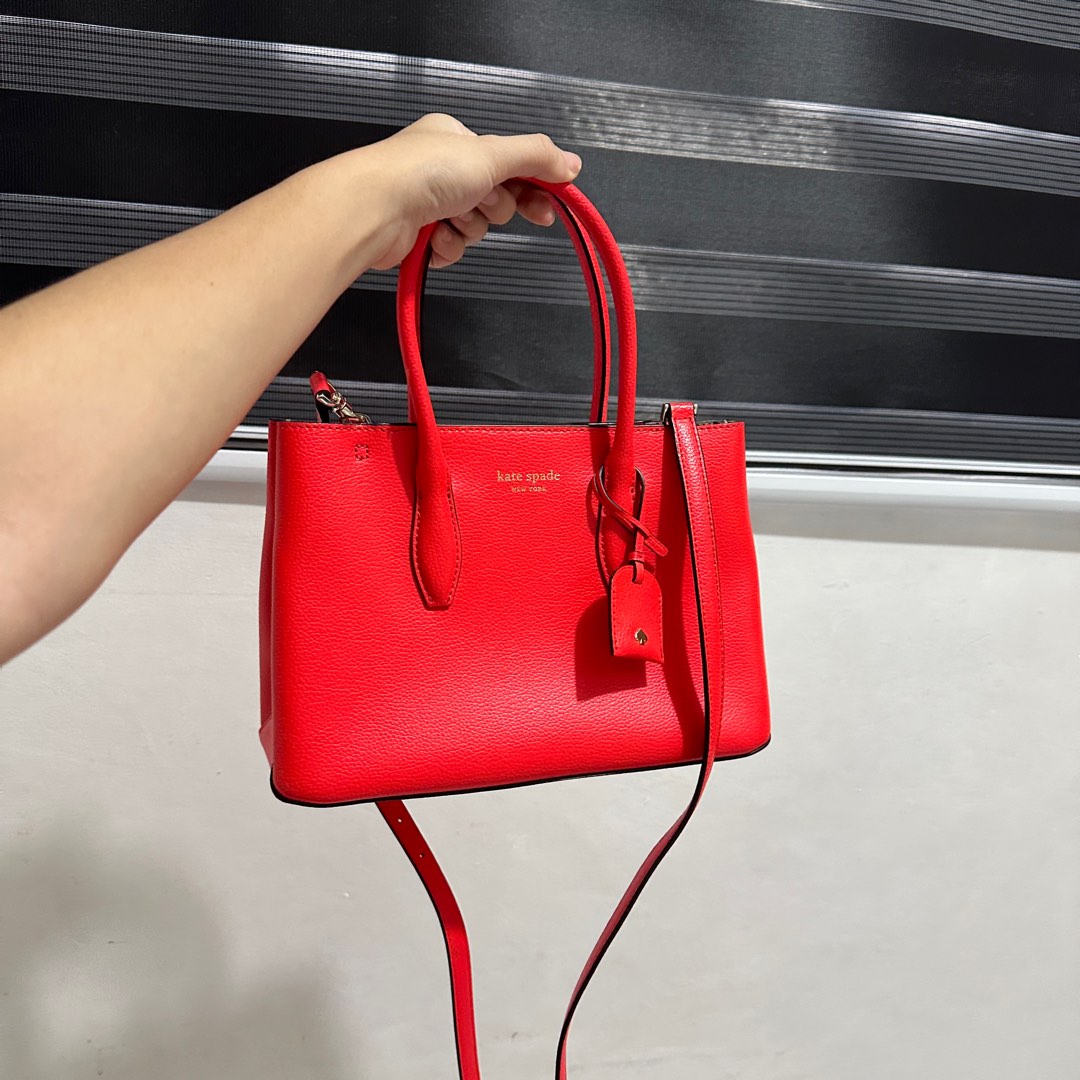 Original Kate Spade Eva Small Top Zip Satchel, Luxury, Bags & Wallets ...