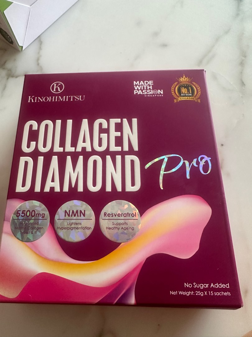 Kinohimitsu Collagen Diamond Pro, Health & Nutrition, Health ...