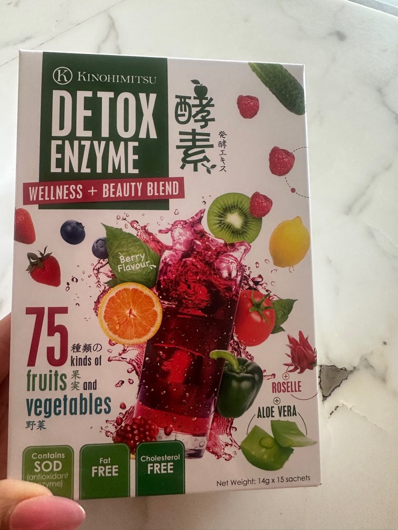 Kinohimitsu Detox Enzyme - Wellness & Beauty Blend, Health & Nutrition ...