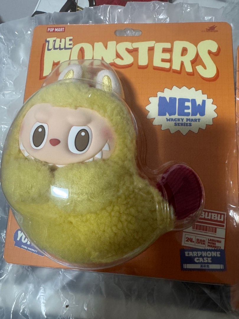 labubu tempura earphone case, Hobbies & Toys, Toys & Games on Carousell