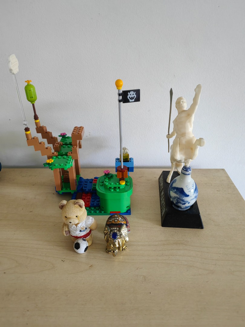 LEGO Super Mario Set, Bear, Centaur Statue, and Trinket, Hobbies & Toys ...