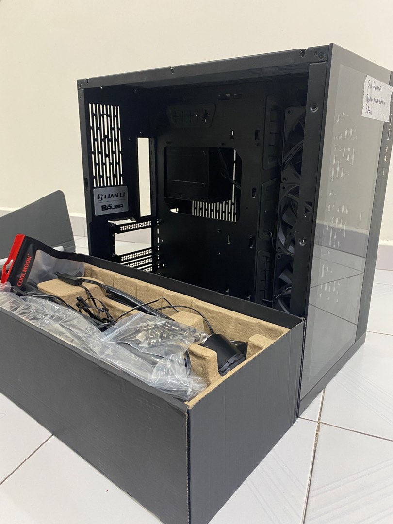 LIAN LI O11 Dynamic ATX pc case 360 mil AIO cooler DER8AUER, Computers ...