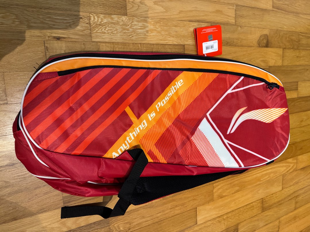 Li-Ning Badminton Racket Bag - Brand New, Sports Equipment, Sports ...